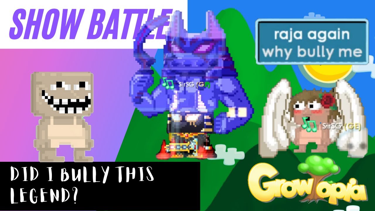 Did I Bully a Legend? Troll | Growtopia | Indonesia - YouTube