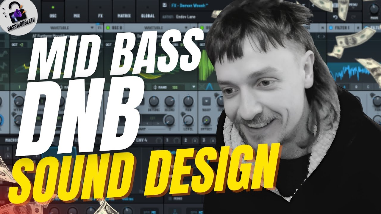 DnB Tutorial - Mid Bass MADE EASY! - YouTube