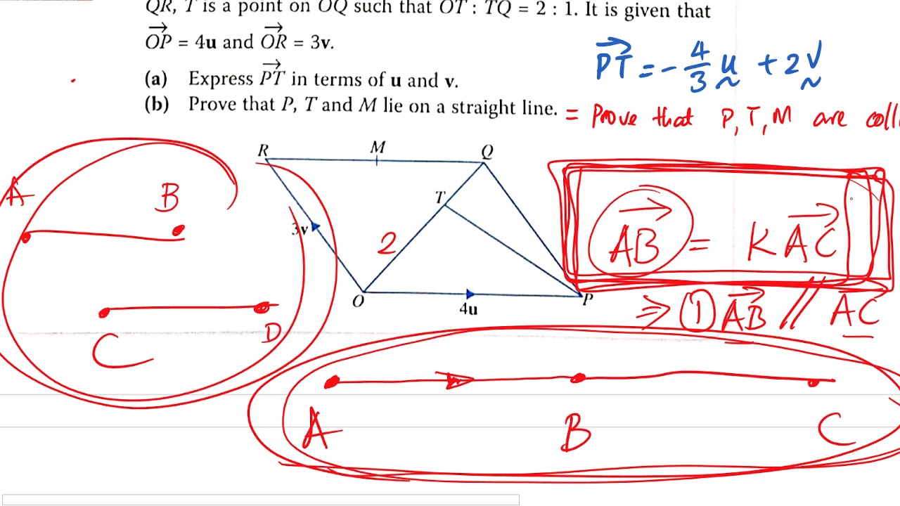 Ch 6.4 Applications of Vectors in Geometry (10 Apr 19) - YouTube