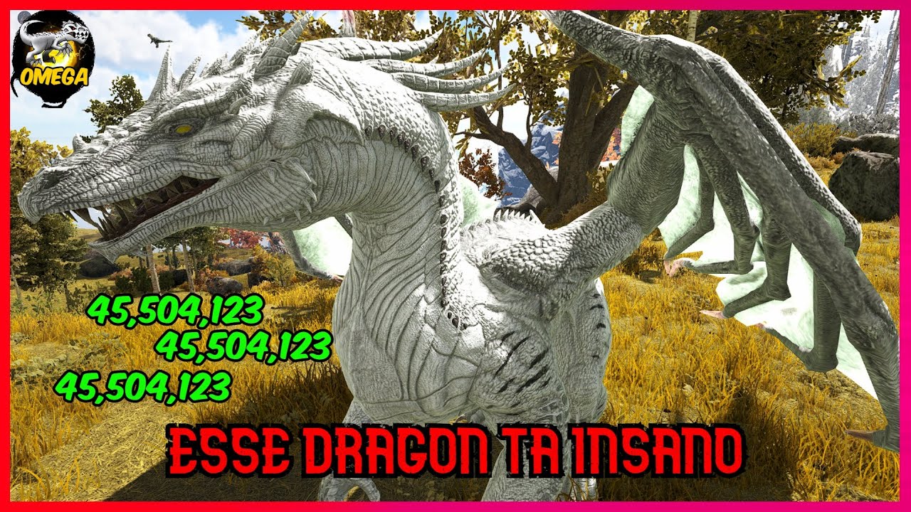 Ark Omega #45 Esse dragon ta INSANO - YouTube