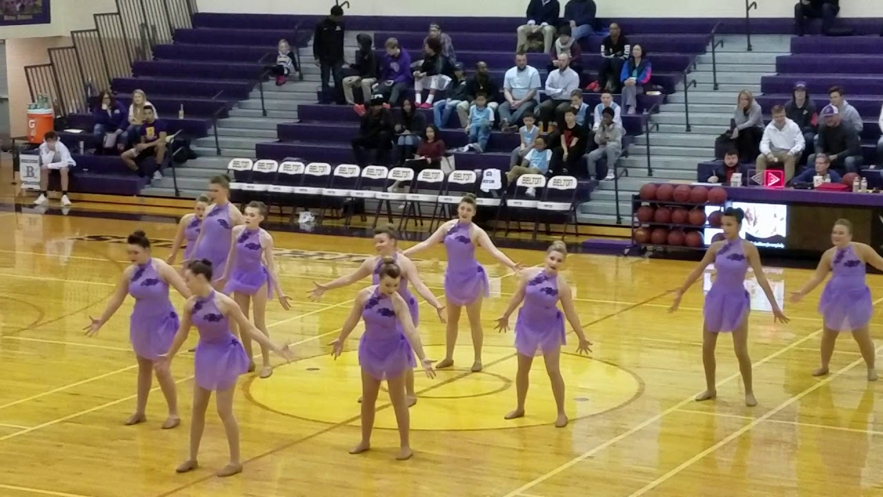 BHS Dance Team Performance 1-16-2018 - YouTube