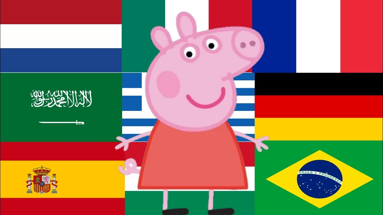 Peppa Pig In differnt languages memes pokapoka#googletranslat - YouTube