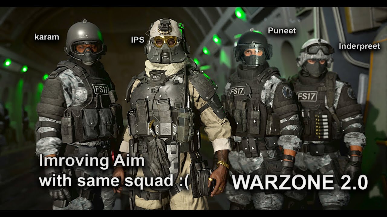 Imrpoving aim in COD with same squad #Warzone2 LIVE #Karambahga - YouTube