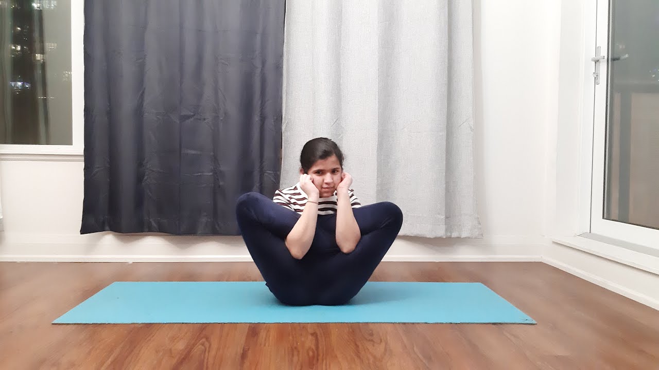 Fetus Pose (Garbhasana) - Technique, Benefits, and Precautions - YouTube