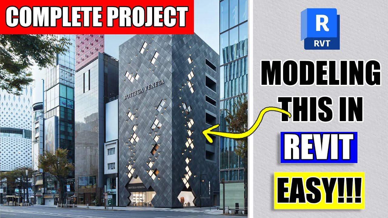 Revit Power Tips: Simple Ways to Model Pattern Facades - YouTube
