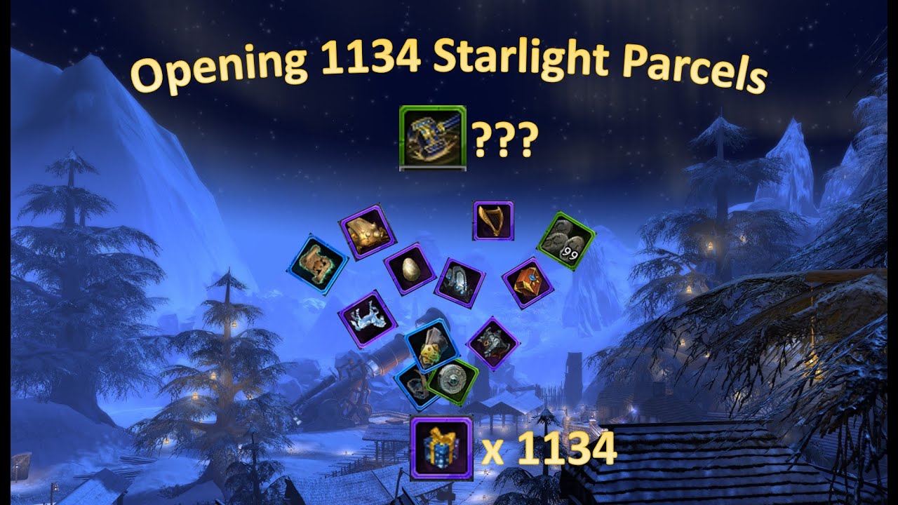 Neverwinter: Opening 1134 Starlight Parcels! - YouTube