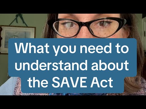 What you need to know about the SAVE Act - YouTube