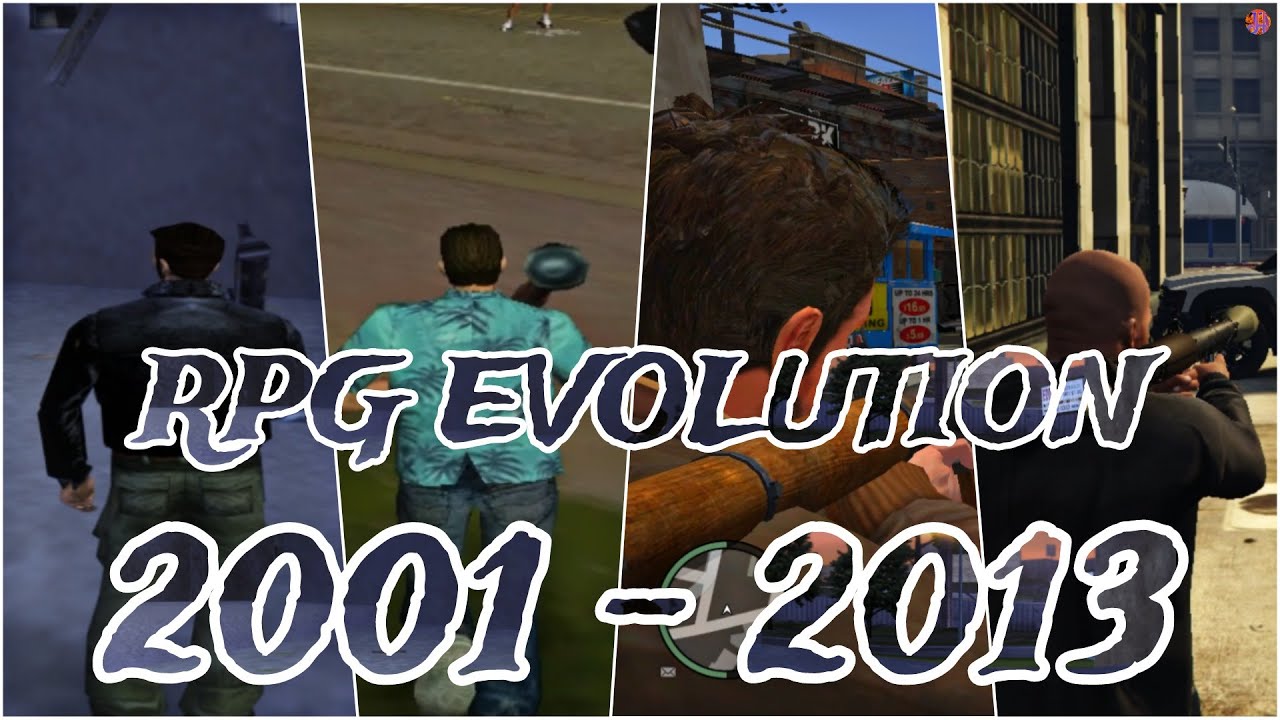 RPG Logic Evolution in GTA Games | GTA 3 To GTA 5 | GTA Game Comparison ...