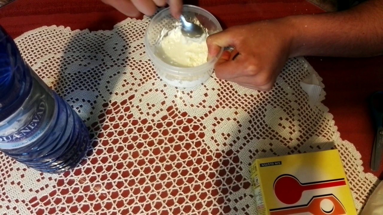 experimento de la maicena - YouTube