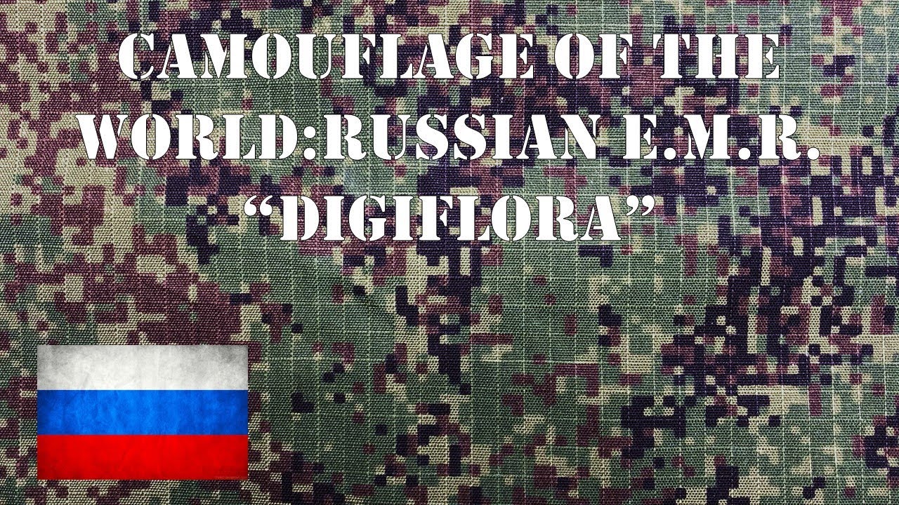 Camouflage of the World: Russian EMR or "DigiFlora" Summer Camo Pattern ...