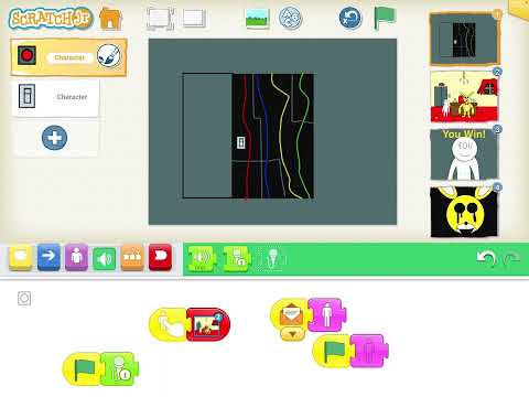 I Made A New Horror Game Series On Scratch Jr!