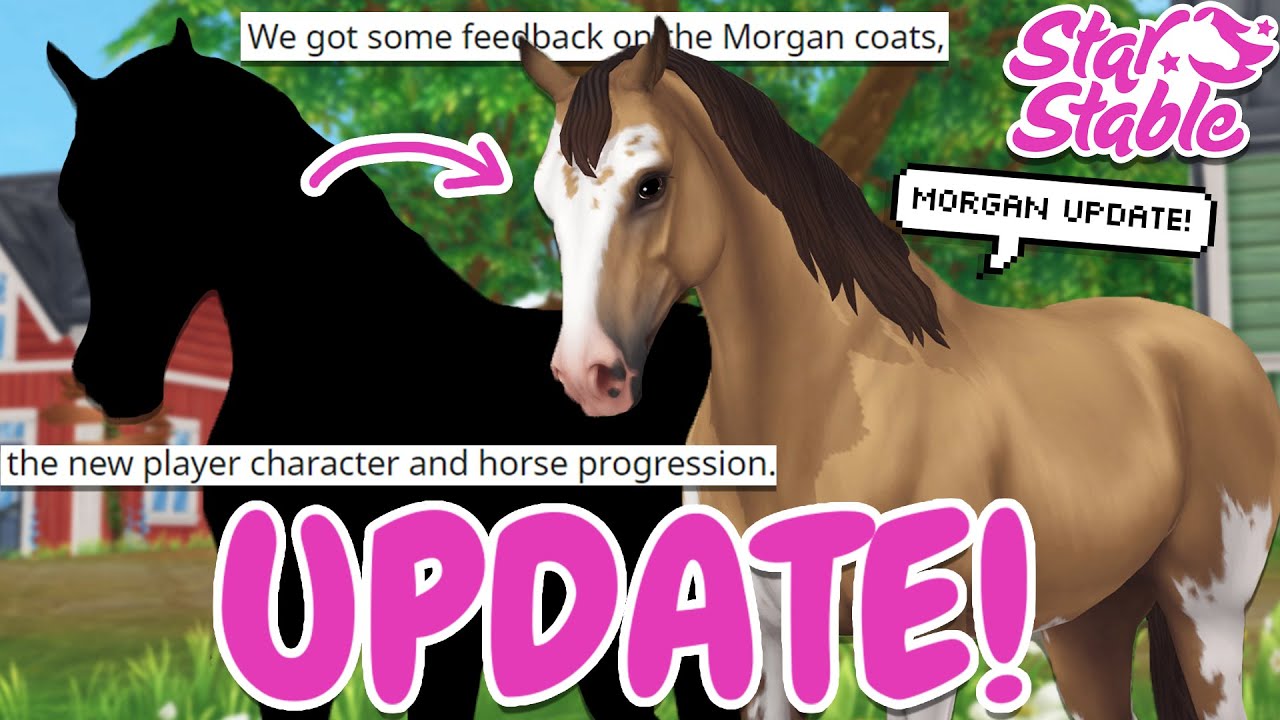 MORGANS HAVE *CHANGED* & HORSES GAITS CHANGED! (STAR STABLE UPDATES) 🐴 ...