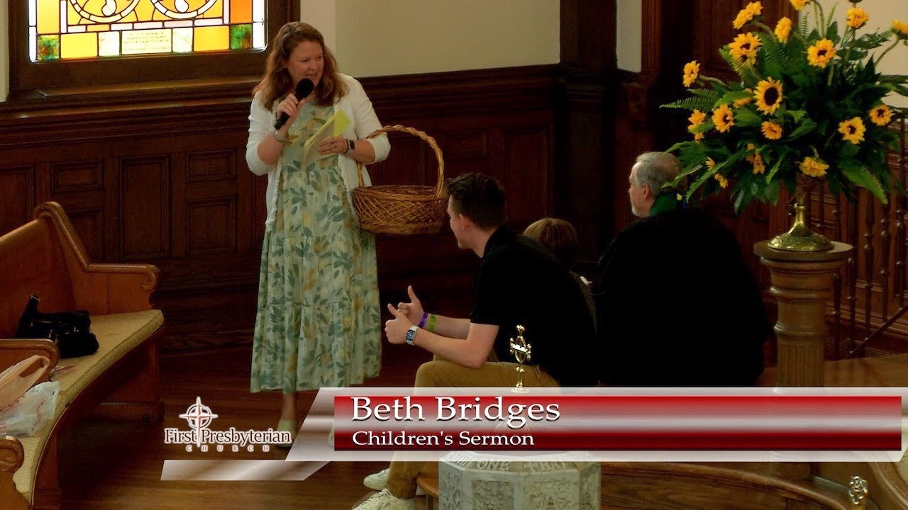 July 16th, 2023 Children's Sermon - Beth Bridges - YouTube