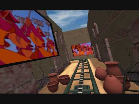 RCT3 Aladin Theme Coaster - YouTube