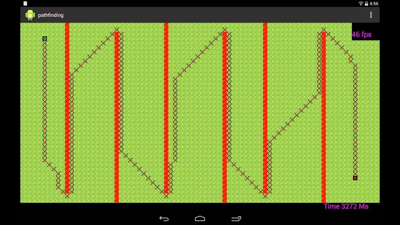 Pathfinding SDK VS NDK Android Nexus 10 - YouTube