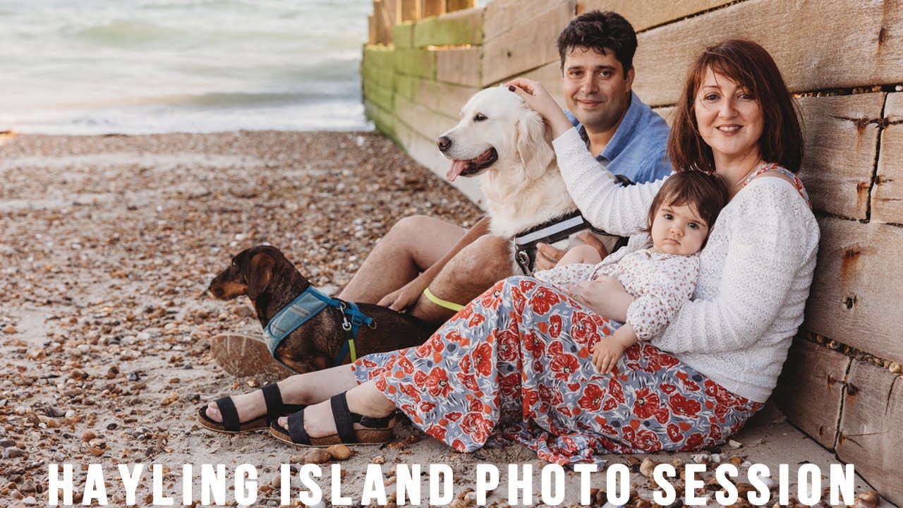 Hayling Island family photo session with Ania Photo - YouTube
