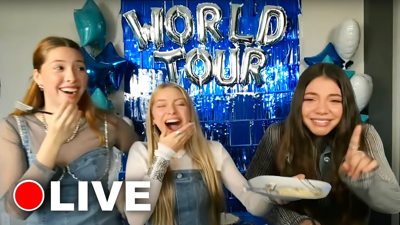 WORLD TOUR ANNOUNCEMENT CELEBRATION 🌎🥳 - YouTube