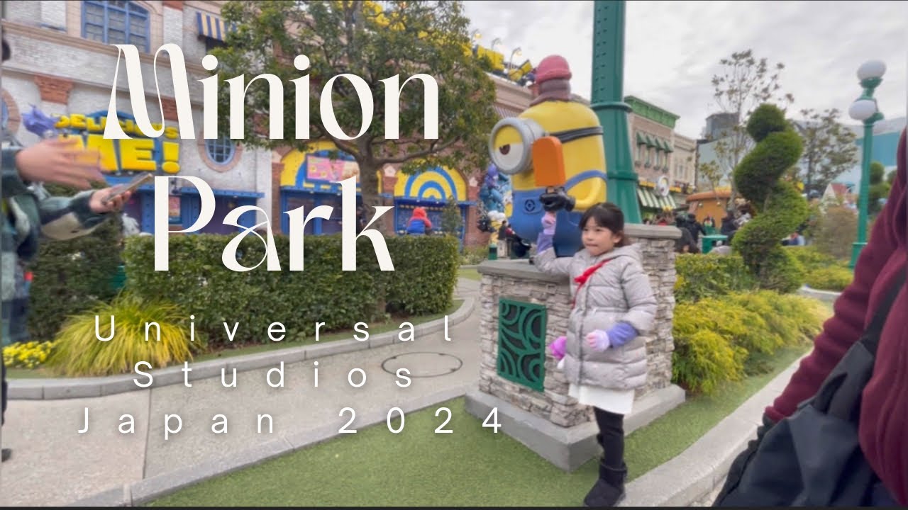 Minion Park | Universal Studios | Japan 2024 | Walking Tour - YouTube