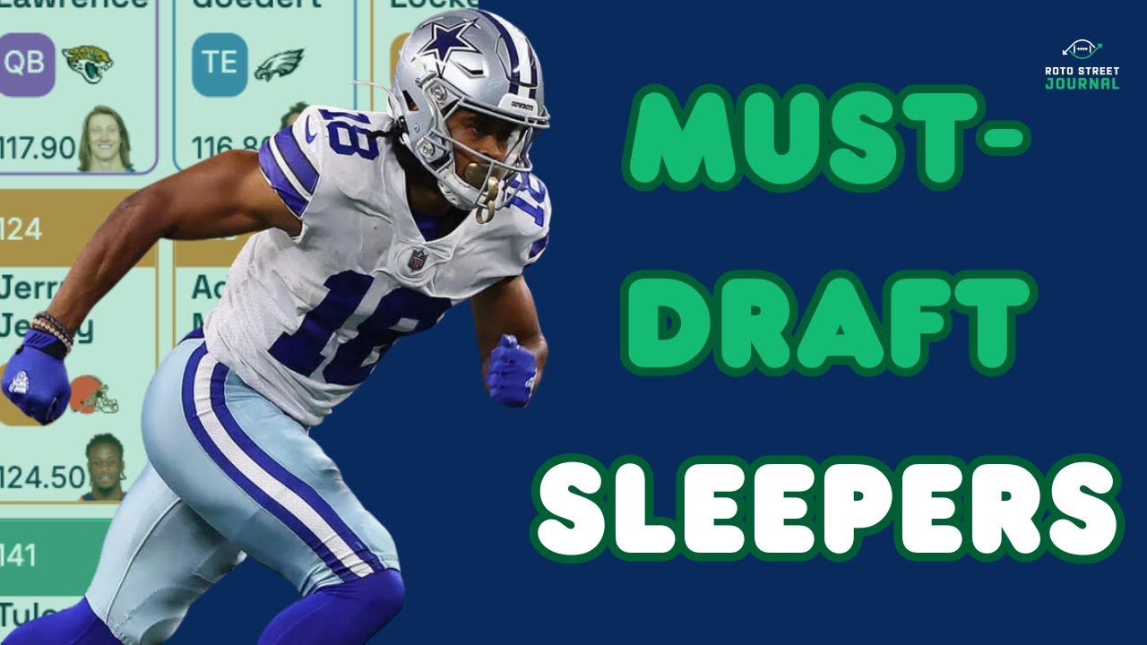 2024 Fantasy Football Sleepers: 8 Late Round Picks Set to EXPLODE - YouTube