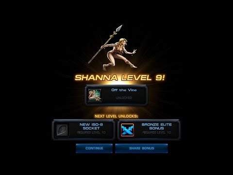 Marvel Avengers Alliance: Shanna's Level 9 PVP Debut - YouTube