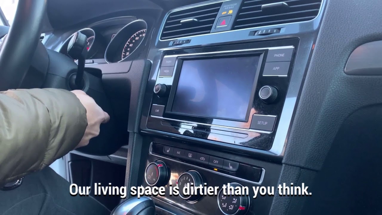 Vehicle Disinfection - Bactakleen Ultra Mist Solution - YouTube