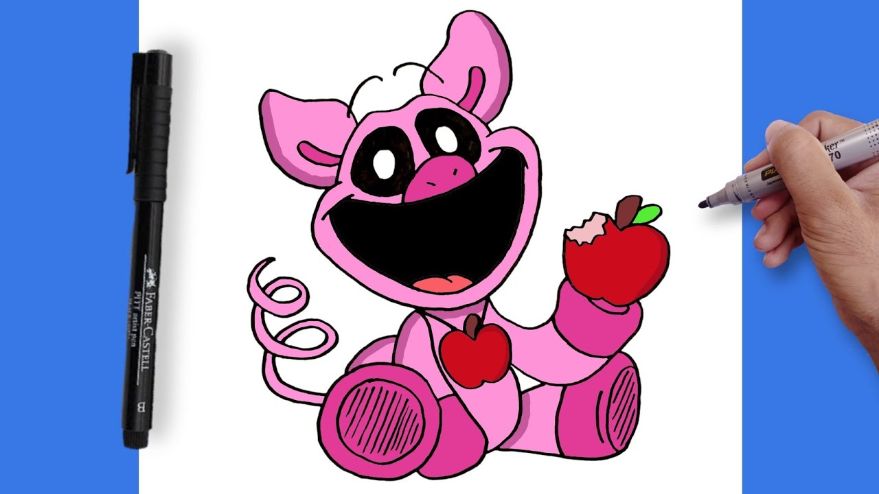 How To Draw Picky Piggy from Poppy Playtime Easy Step-by-step | Poppy ...