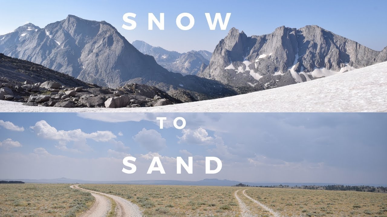 Snow to sand - YouTube