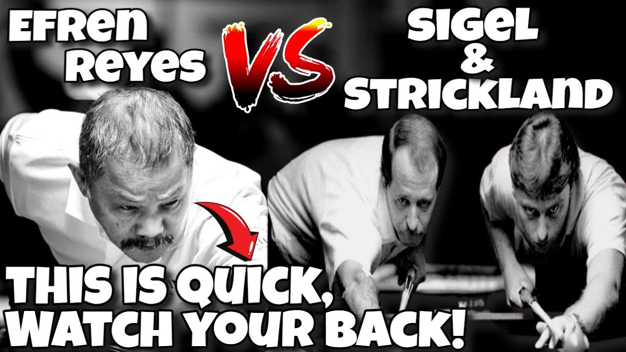 BACK-TO-BACK EPIC IPT MATCHES BETWEEN EFREN REYES VS EARL STRICKLAND ...