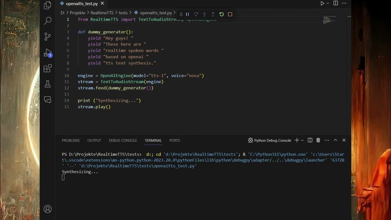 RealtimeTTS v0.3.3 now supports OpenAI TTS - YouTube