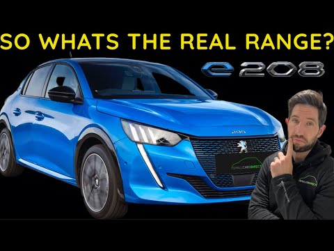 2021 Peugeot e208 50Kwh Premium GT - Official Range 232 Miles - YouTube