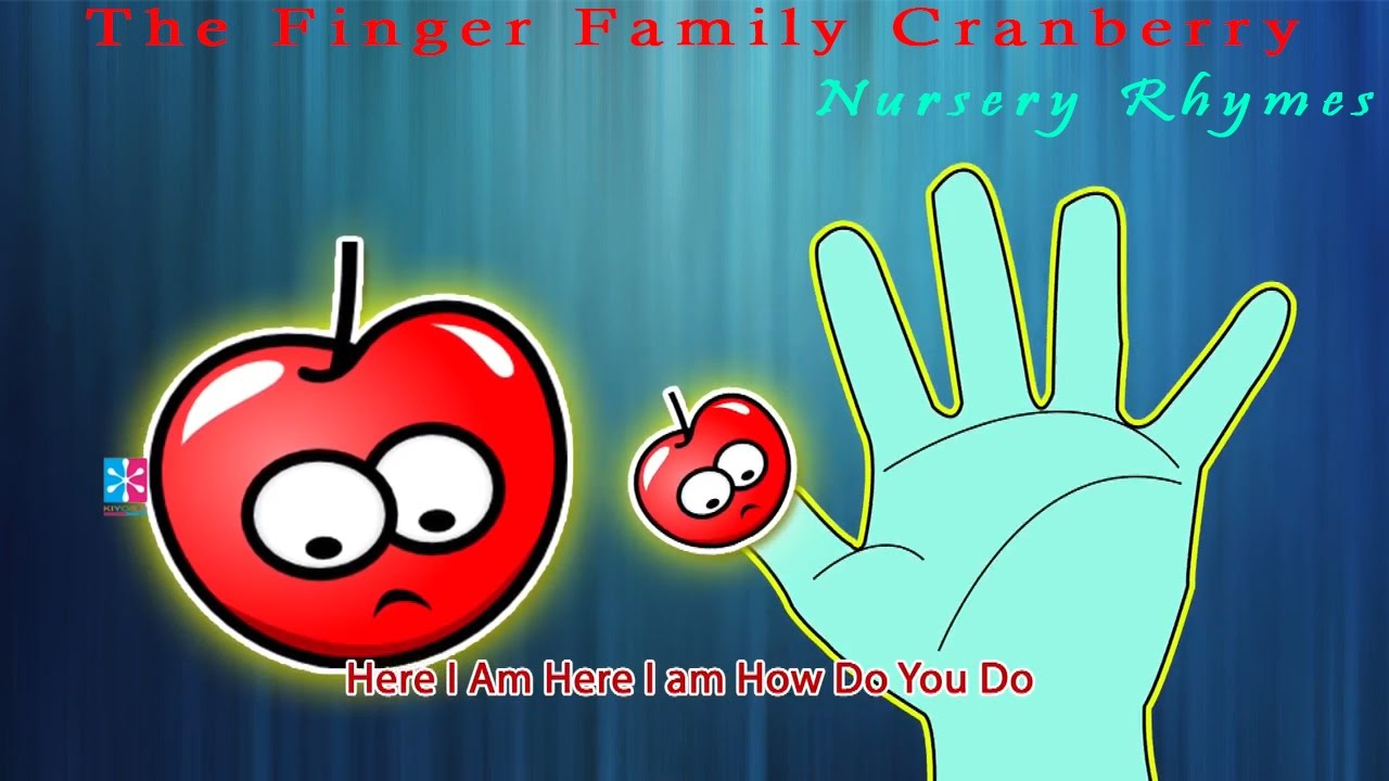 The Finger Family Cherry || Finger Family Nursery Rhymes & Songs For ...