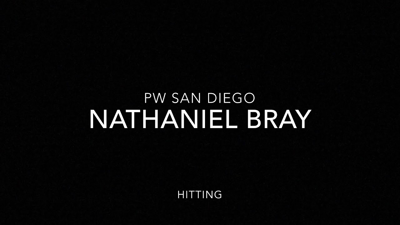 Nathaniel Bray PW San Diego 2019 - YouTube