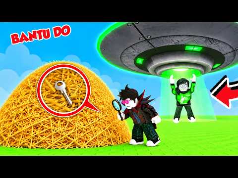MENCARI KUNCI DARI TUMPUKAN JERAMI DI ROBLOX!!! TAPI KOK...