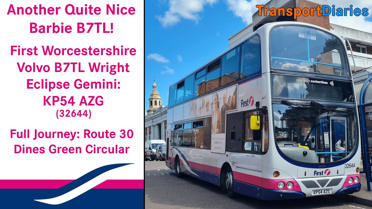 Another quite nice B7TL! First Worcestershire Volvo B7TL Wright Eclipse ...