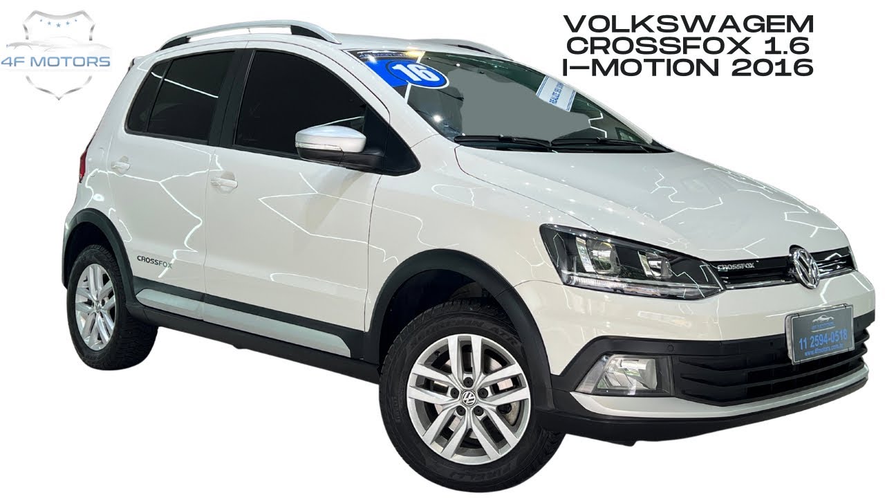 Volkswagen CrossFox I-Motion 2016 @4fmotors ÚNICO DONO !!! - YouTube