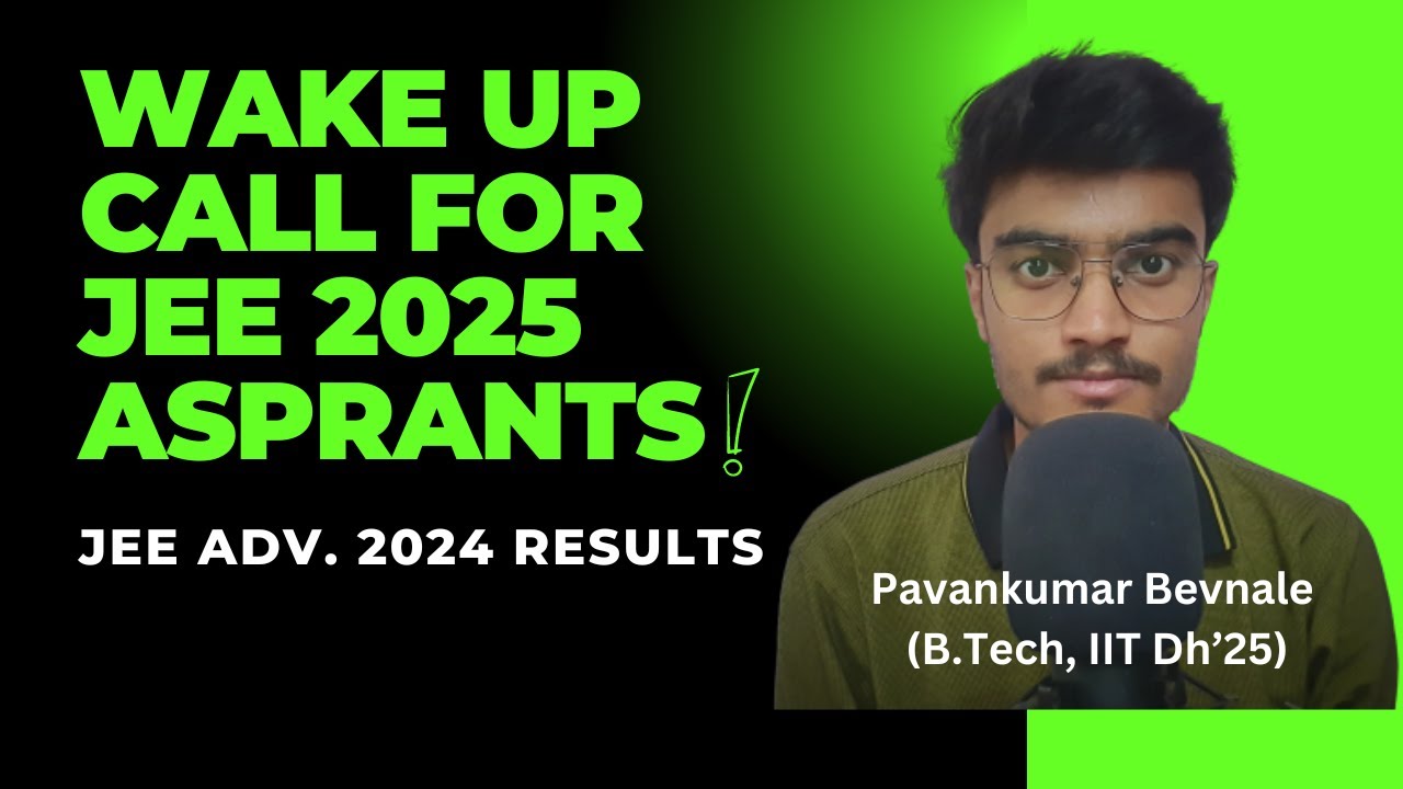 JEE Adv. 2024 Results Analysis | Tips For JEE 2025 Students | #jeemains ...