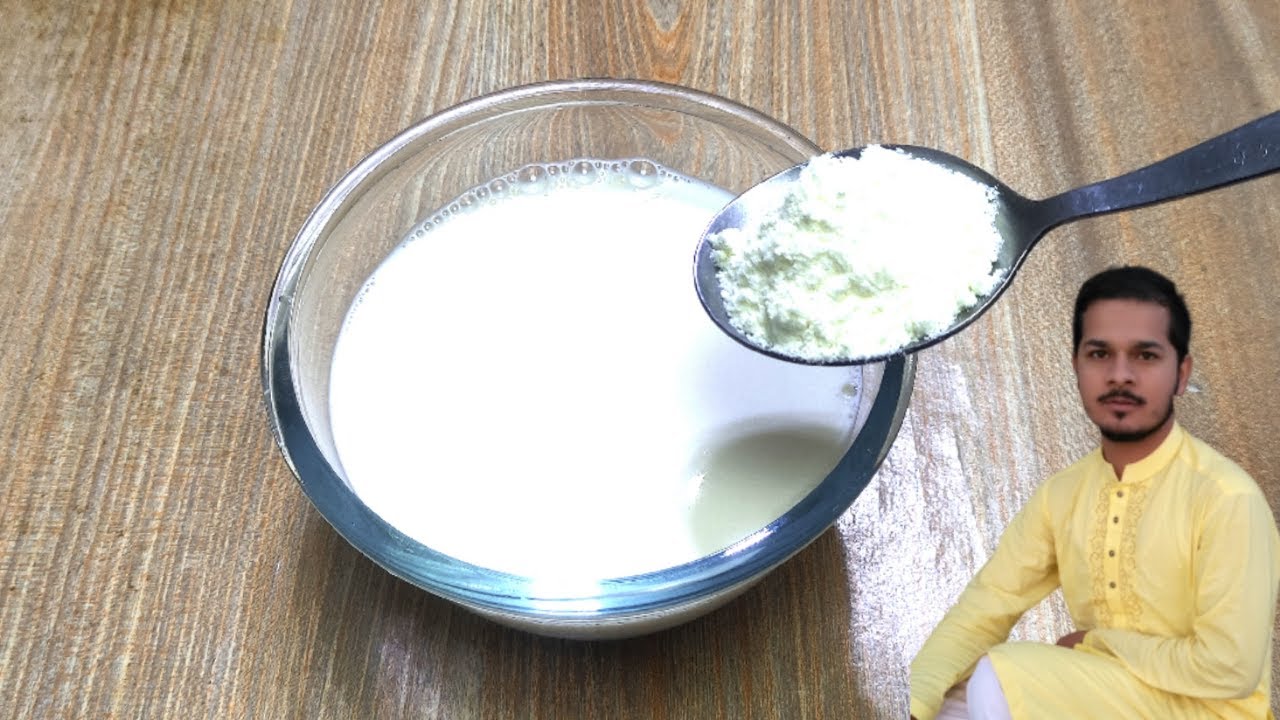 Mix 1 TBSP of Milk Powder into Liquid milk result will be awesome ...