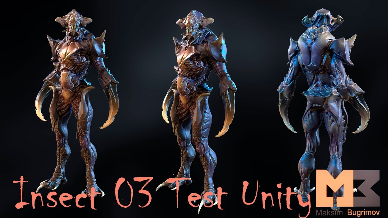 Creature Insectt 03 Animations Unity - YouTube