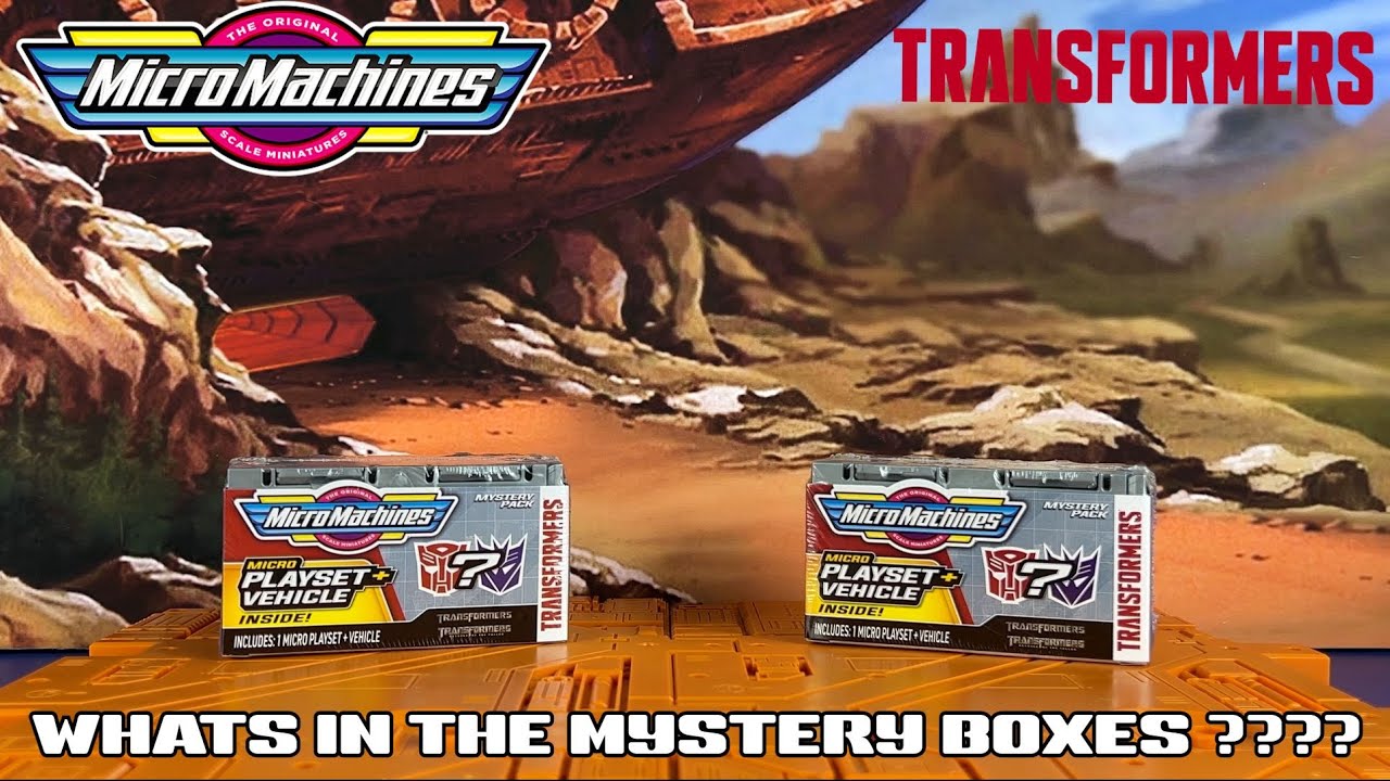 MicroMachines Transformers Mystery Boxes Opening and Review - YouTube