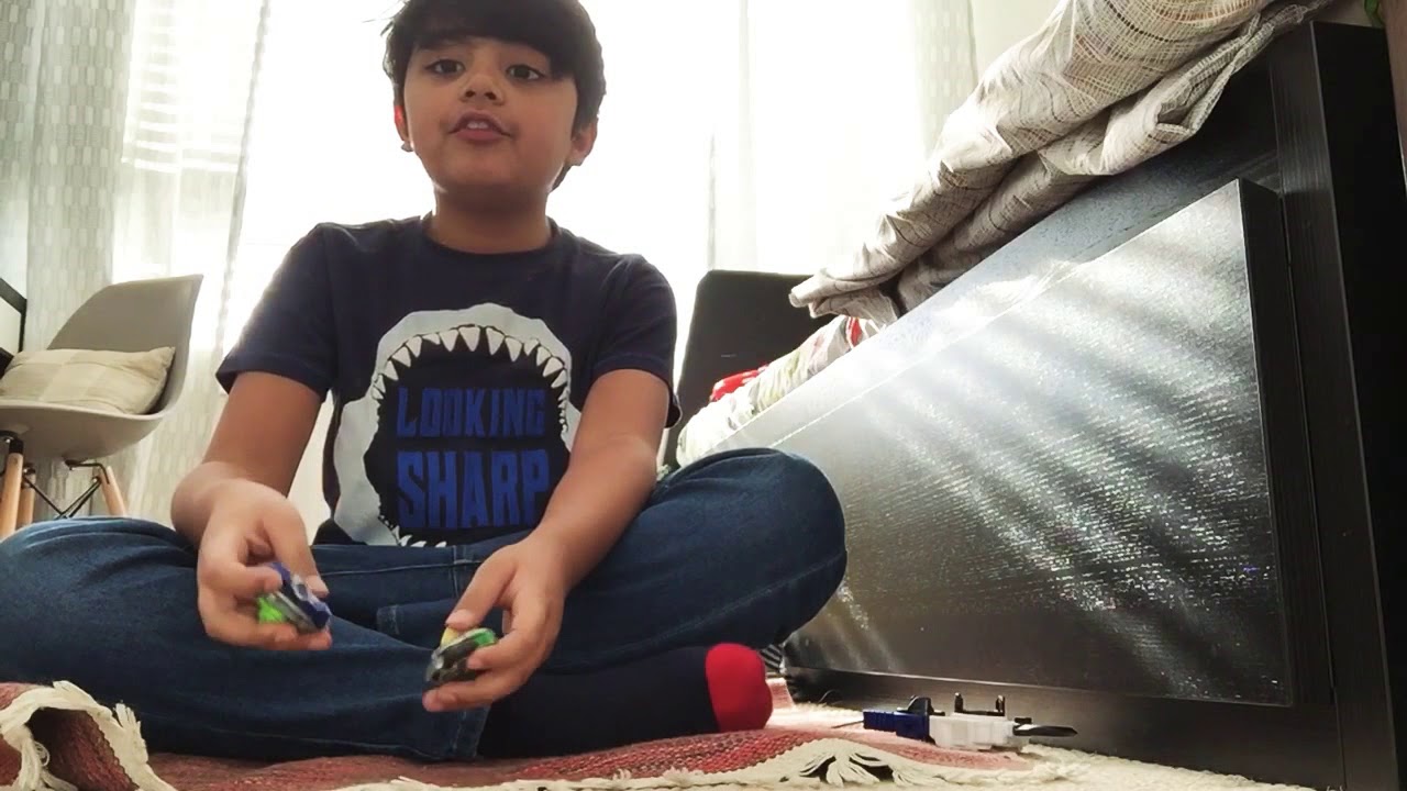 Beyblade Review: Hyrus H2 & Storm Spryzen - YouTube