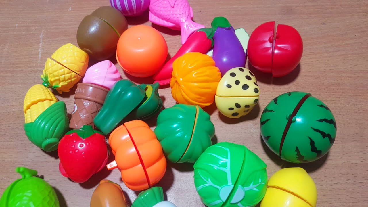 5 Minutes Satisfying With Unboxing | How To Cutting Plastic Fruits And ...