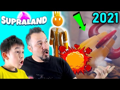 GİZEMLİ ROKETE BİNDİK AMA ROKET ÇAKILDI! YENİ ÖZEL GÜCÜMÜZ VAR! | SUPRALAND CRASH TÜRKÇE #6