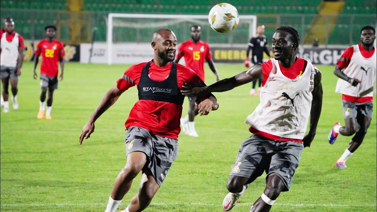 🇬🇭[WATCH] BLACK STARS FINAL TRAINING SESSION AT THE KUMASI SPORTS ...