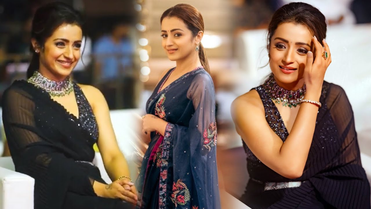 Trisha Krishnan Beautiful Visuals @ PS-1 Pre Release Event | TFPC - YouTube