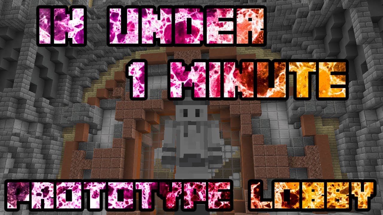 Completing the Hypixel Prototype Lobby parkour in Under 1 Minute. - YouTube