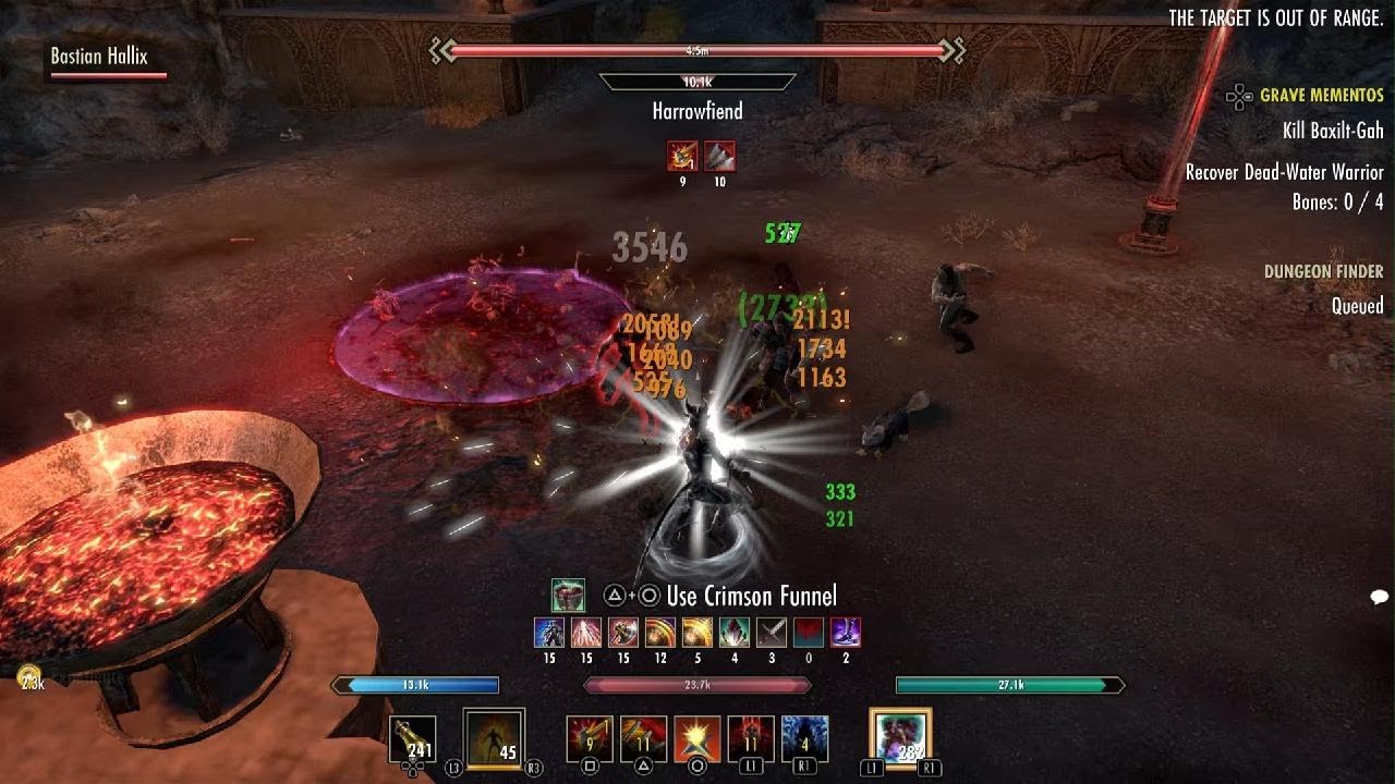 ESO - Vampire Feeding Grounds Solo [Stamina Nightblade] - YouTube