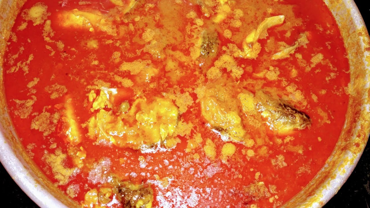 Meen kulambu recipe in tamil fish curry recipe - YouTube