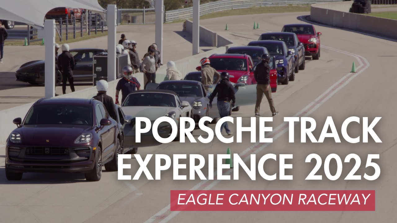 Porsche Track Day Experience at Eagle Canyon Raceway - YouTube