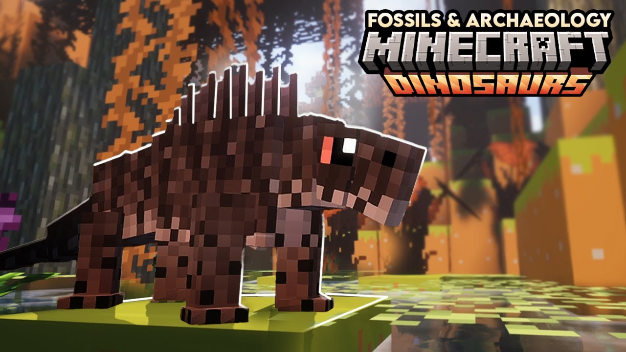 Building A Swamp Habitat For Dimetrodon In Minecraft! (Minecraft ...