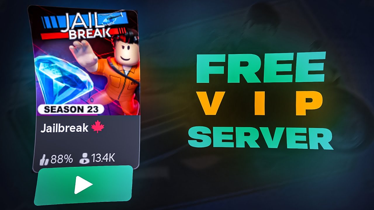 FREE VIP SERVER | Jailbreak 🍁 | October 2024 - YouTube